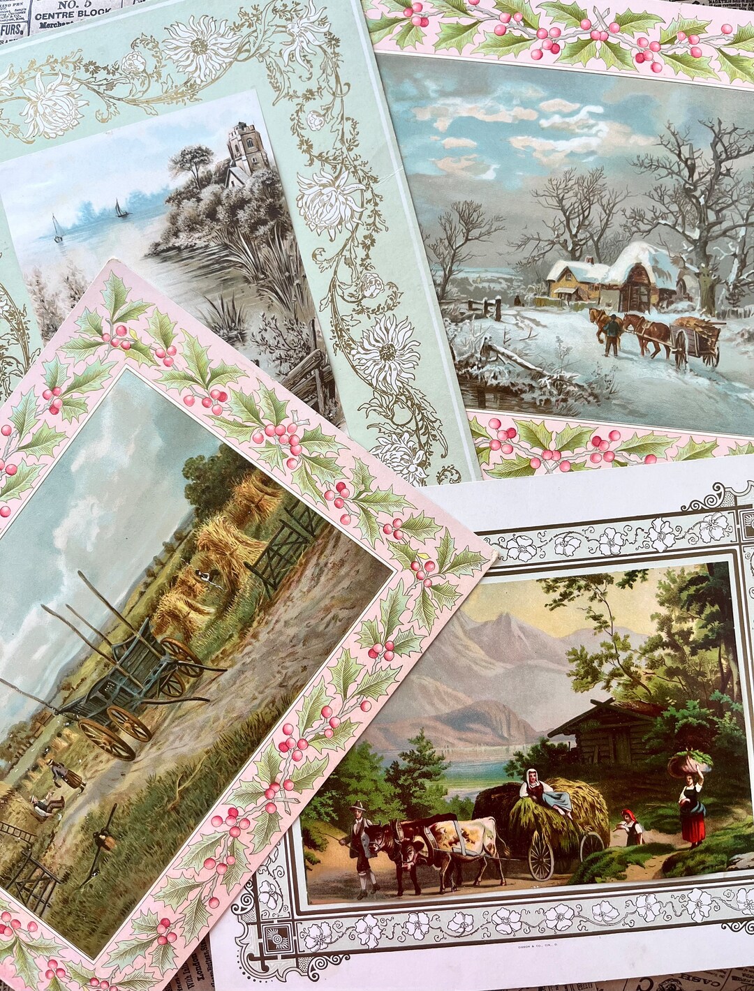 Antique Rewards of Merit Cards - Etsy