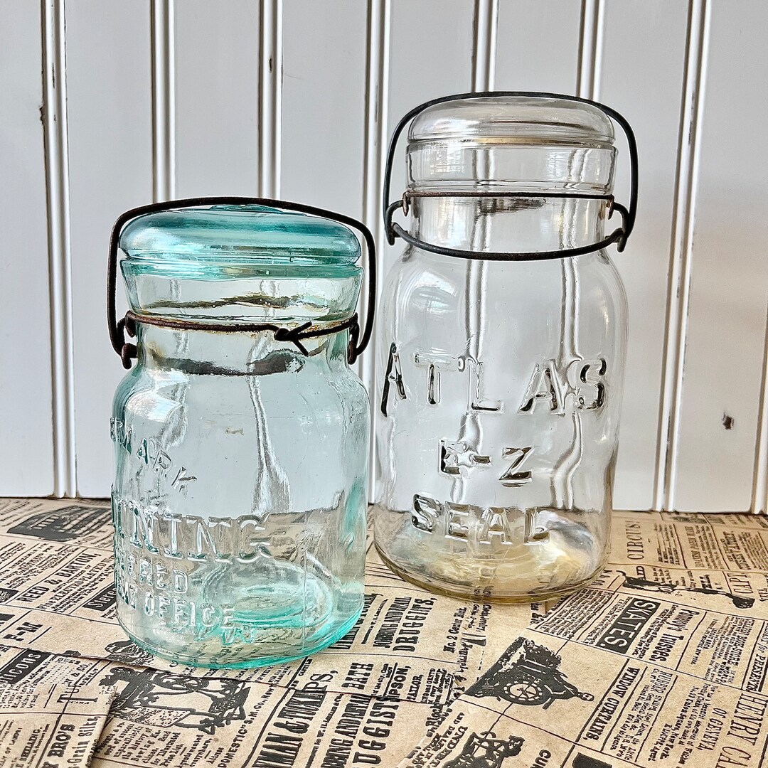 Vintage Bail Jars - Etsy