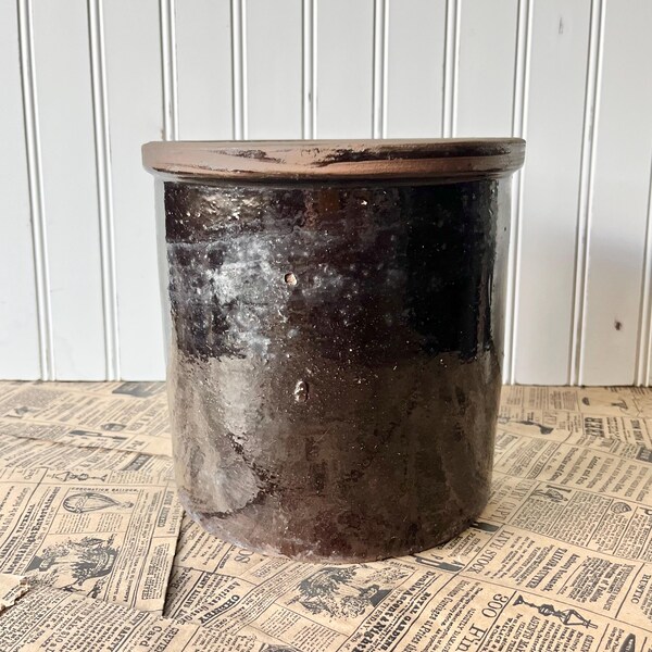 Earthenware Crock - Etsy