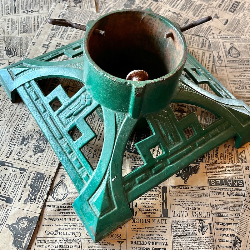 Cast Iron Tree Stand - Etsy