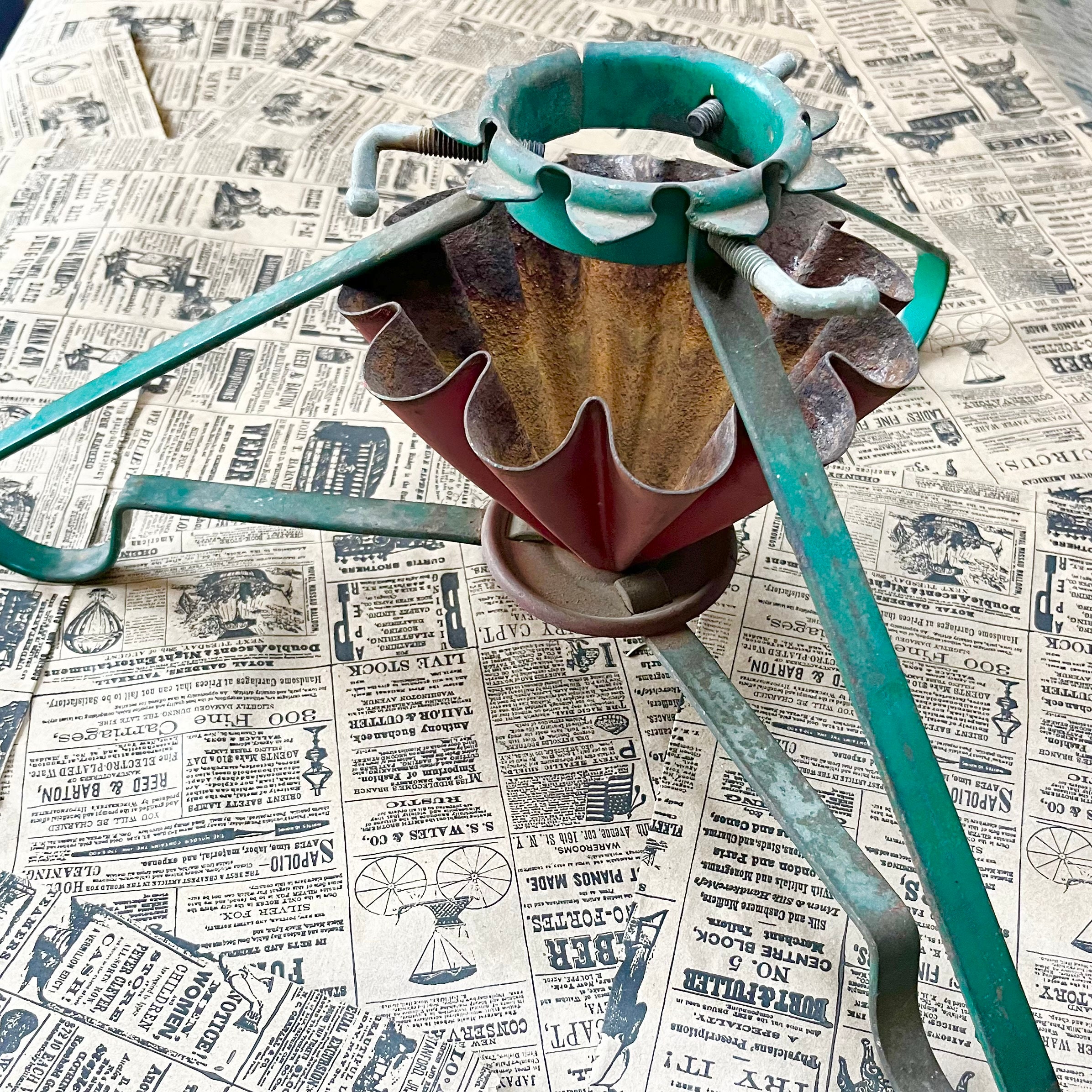 Vintage Heavy Christmas Tree Stand - Etsy