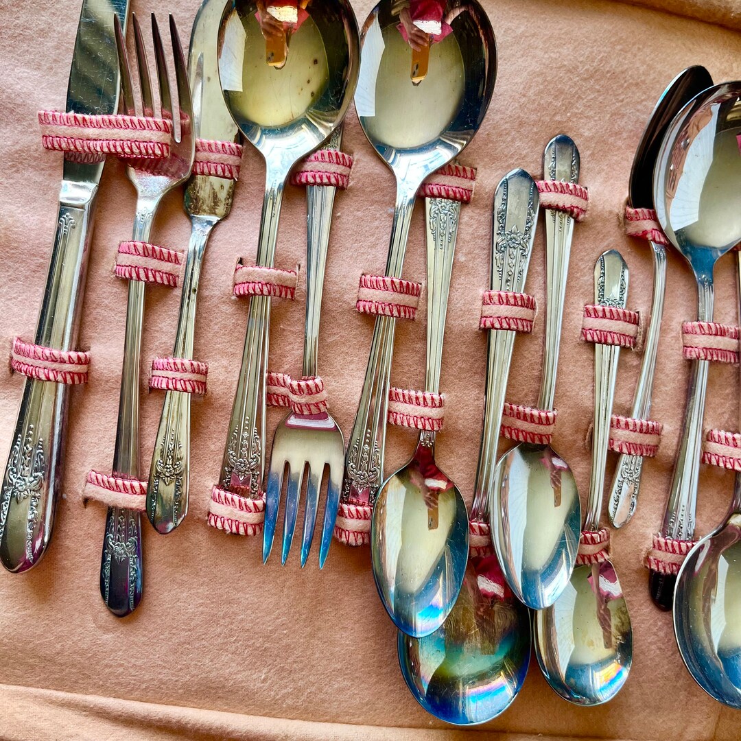 Silverplate Dinnerware Set- Complete - Etsy