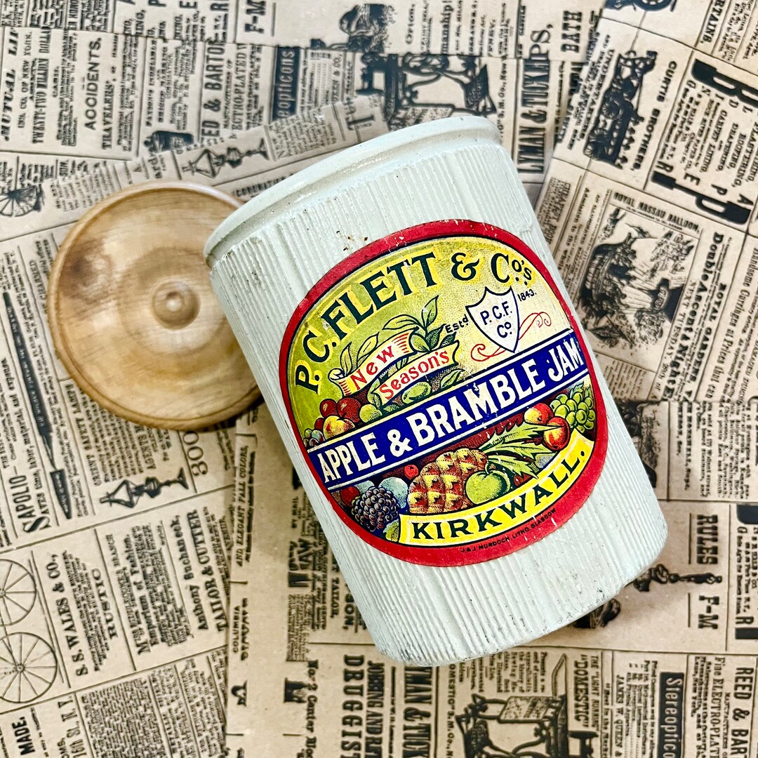 Apple Bramble Jam Jar - Etsy