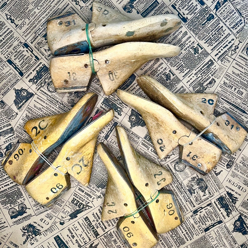 Vintage Shoe Form- Random Selection - Etsy