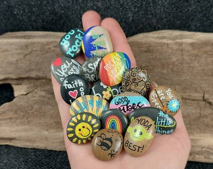 Pocket Hugs - Painted Keepsake Rocks - Coworker, Classroom, Friend ...
