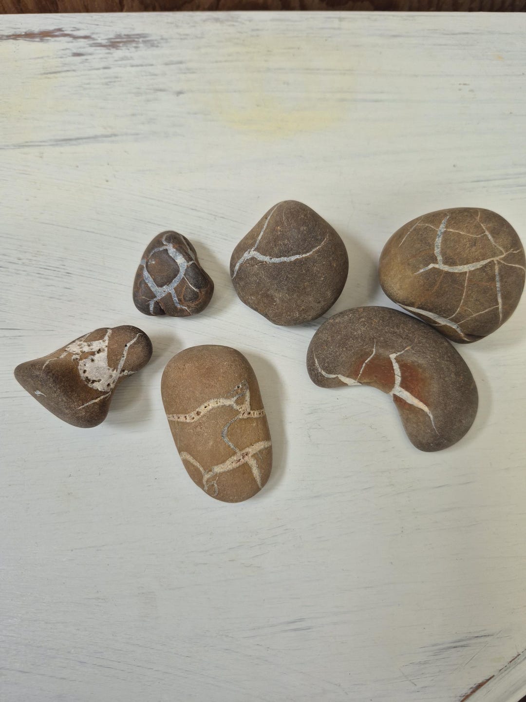 6 Unique Lightning Rocks, One-of-a-kind Assortment - Lake Michigan ...