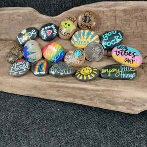 Pocket Hugs - Painted Keepsake Rocks - Coworker, Classroom, Friend ...