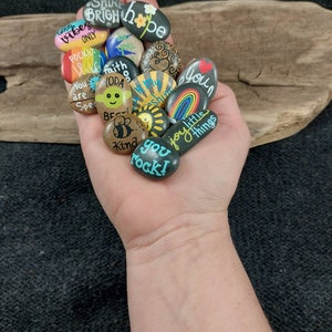 Pocket Hugs - Painted Keepsake Rocks - Coworker, Classroom, Friend ...