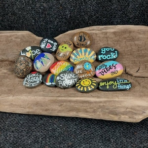 Pocket Hugs - Painted Keepsake Rocks - Coworker, Classroom, Friend ...