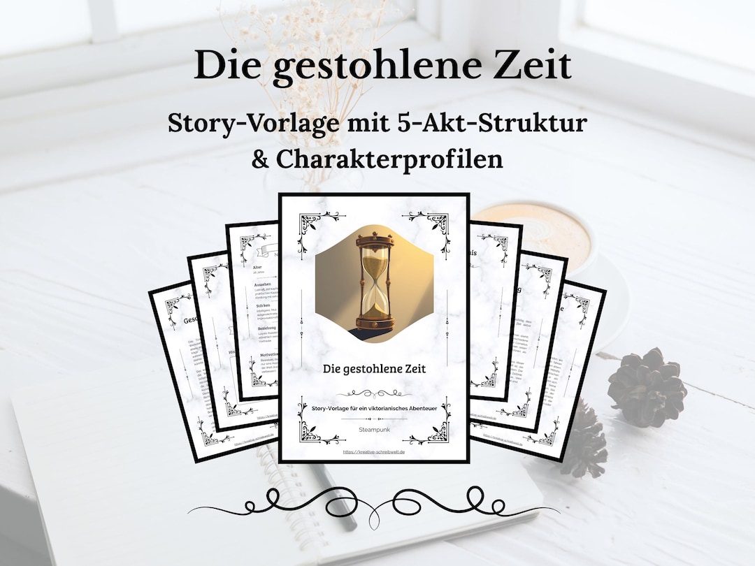 Steampunk Writing Template: 5-act Structure, Character Arcs & Story ...