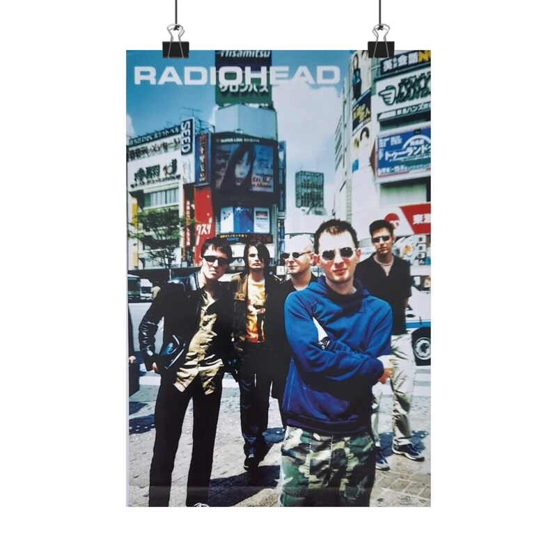 Radiohead Poster - Etsy