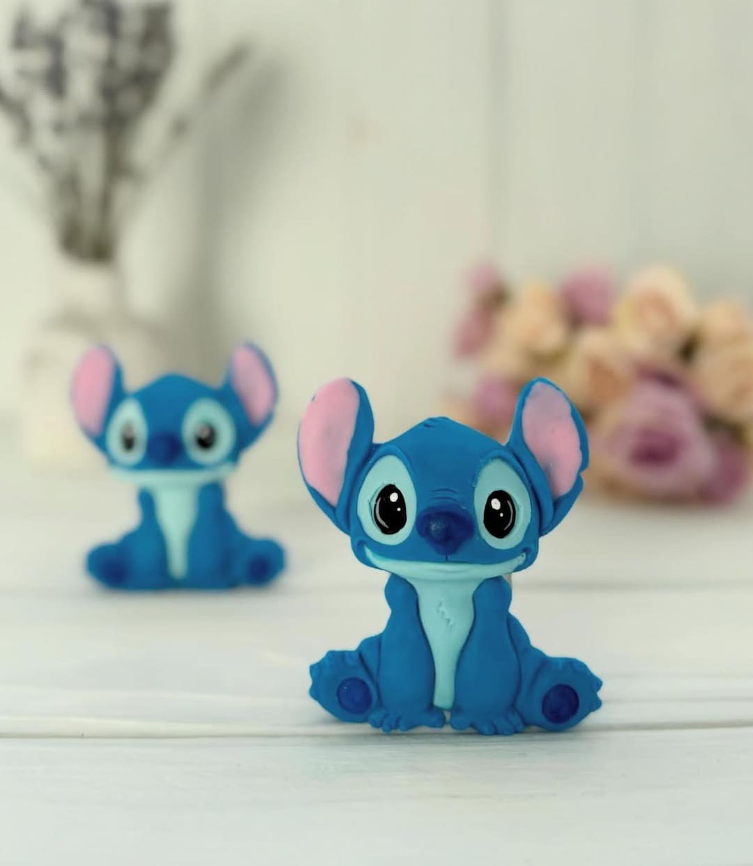 Fondant Stitch Cake Toper 2D - Etsy UK