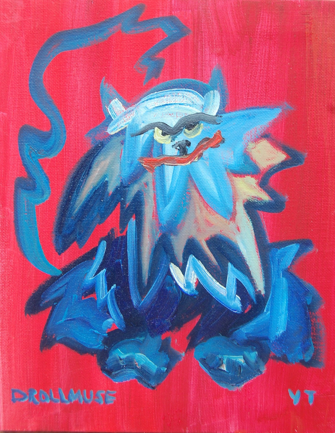 CAT ORIGINAL Oil Painting 10X8 Inches 25x20 Cm BEETHOVEN Cat - Etsy