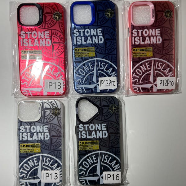Stone island phone case - Etsy Nederland
