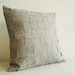 Light Grey Felt Cushion Cover Felt Pillow Decorative - Etsy