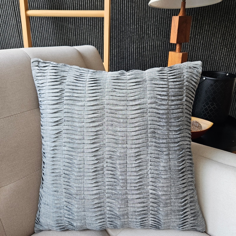 Grey Throw Pillows - Etsy