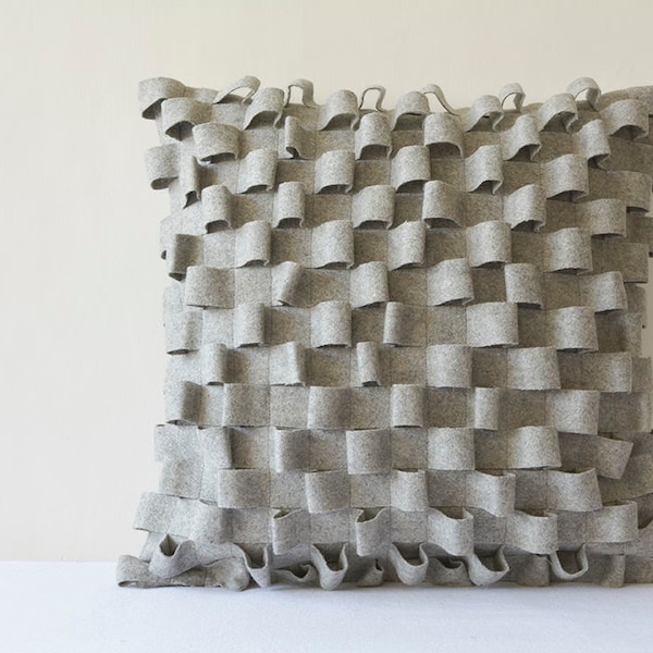 Grey Cushion - Etsy