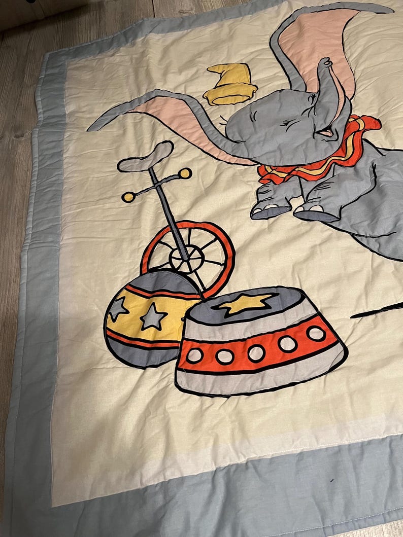 Dumbo Elephant Baby Quilt - Etsy