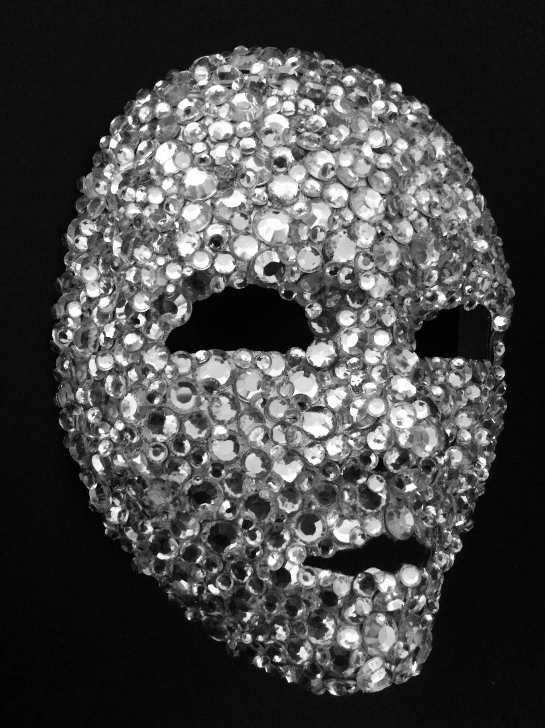 Jewelled Crystal SMALL Full Face Venetian Mask - Etsy