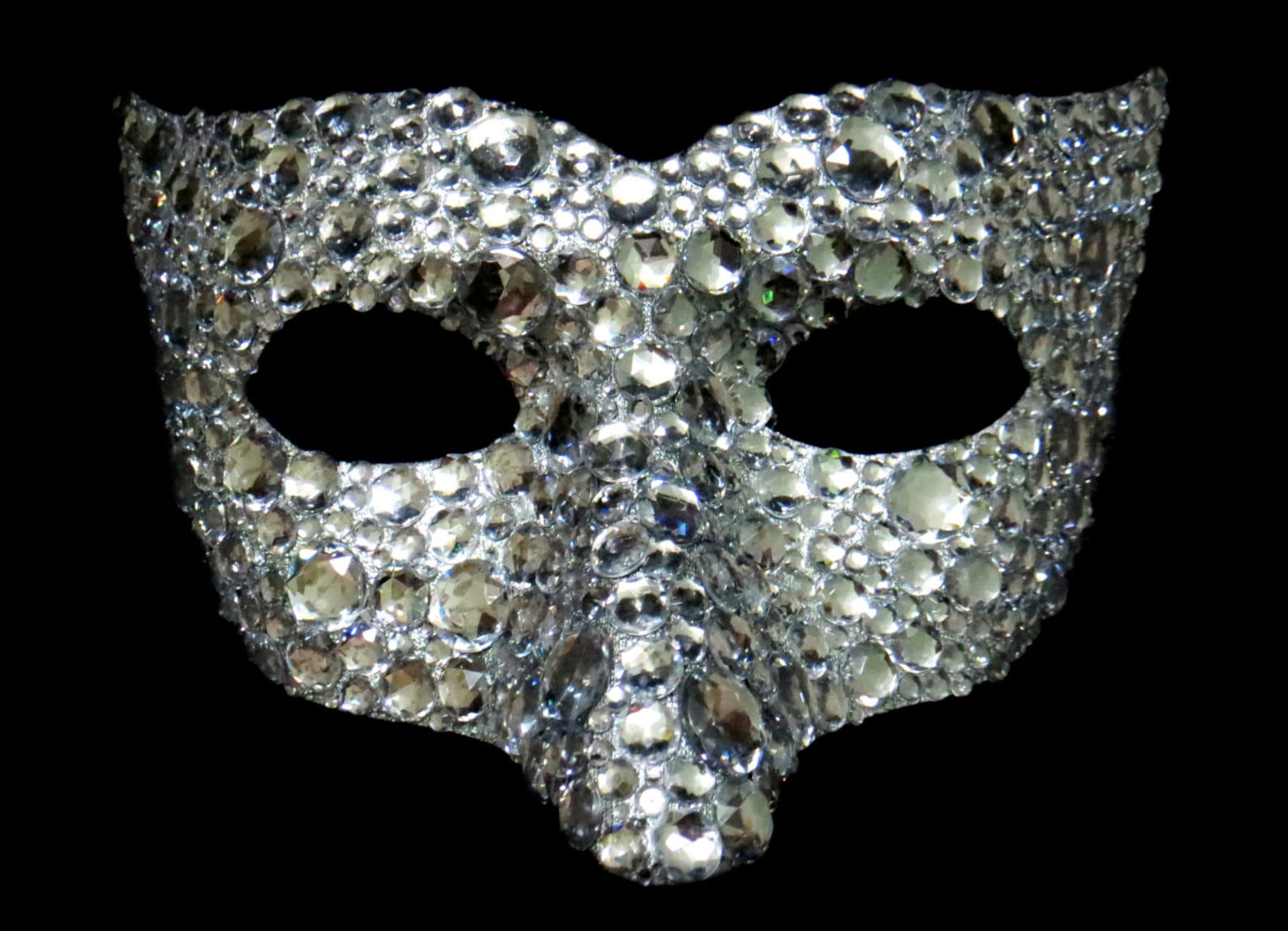 Traditional Venetian Jewelled Crystal Carnival Mask - Etsy
