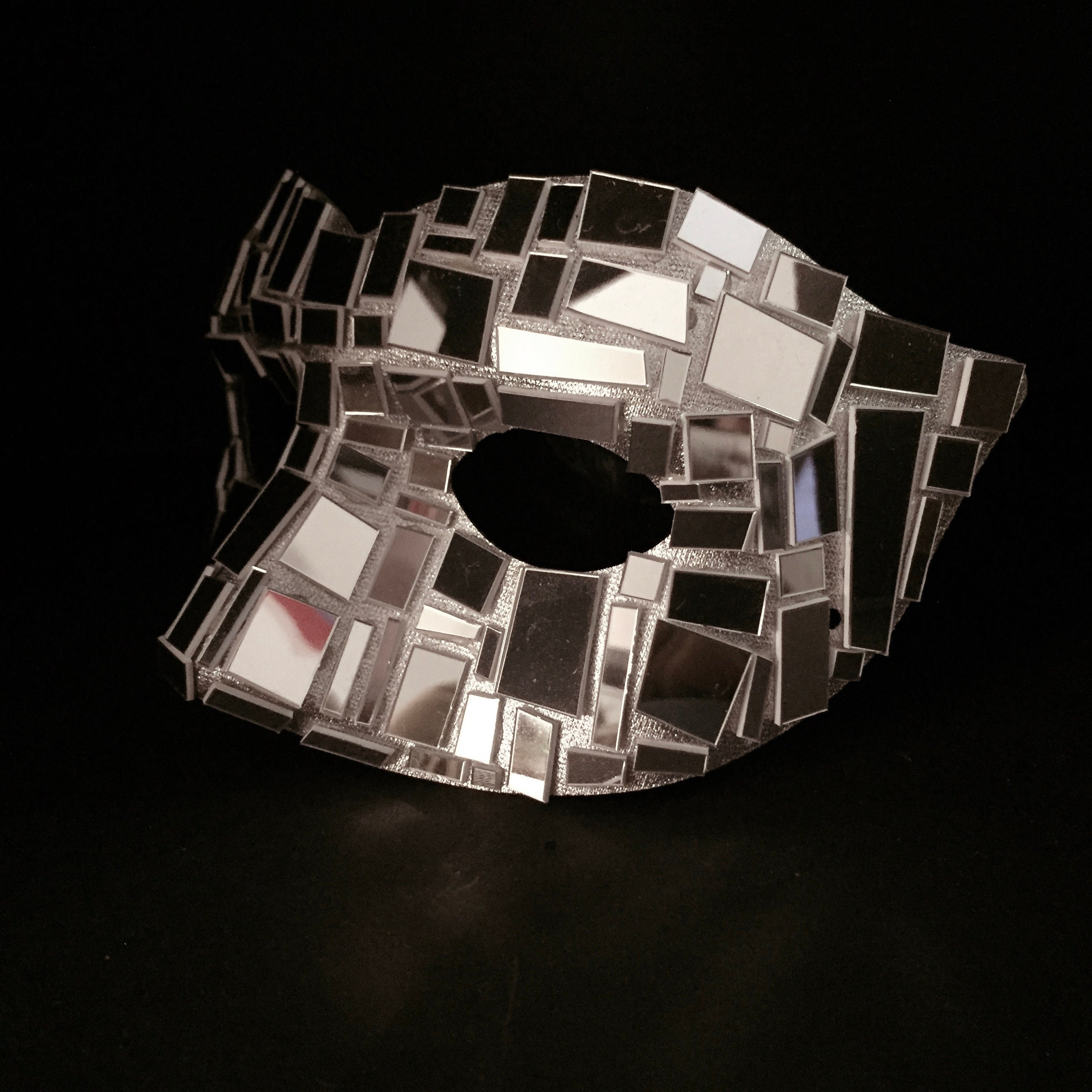 Shattered Mirror Carnival Mask - Etsy