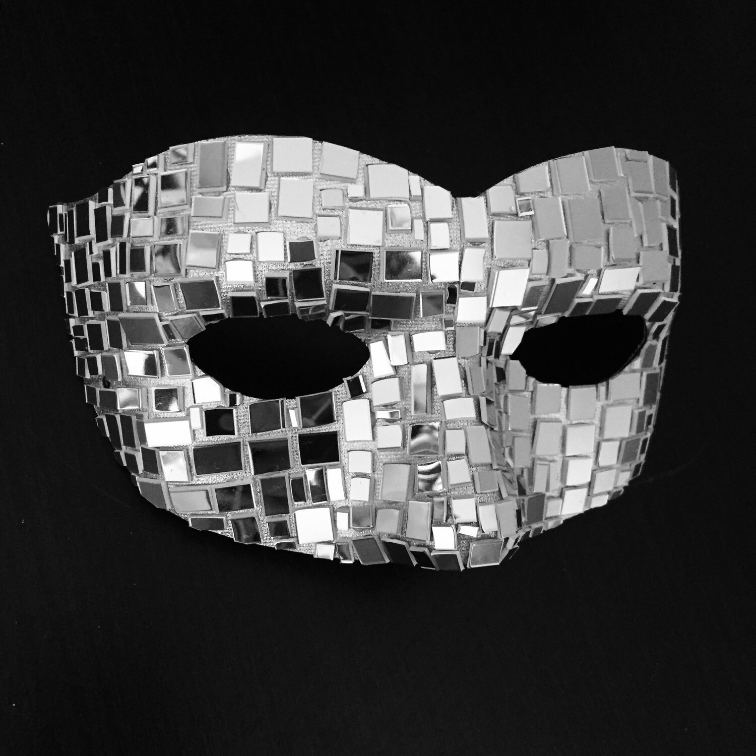 Venetian Small Carnival Mosaic Halloween Mirror Mask - Etsy