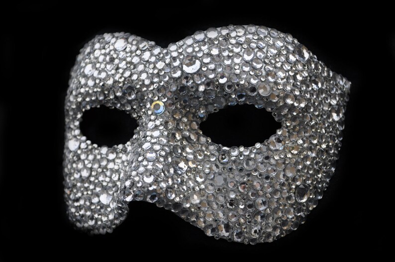 Venetian Carnival Jewelled Mask - Etsy Australia