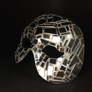 Shattered Mirror Cocktail Carnival Mask - Etsy