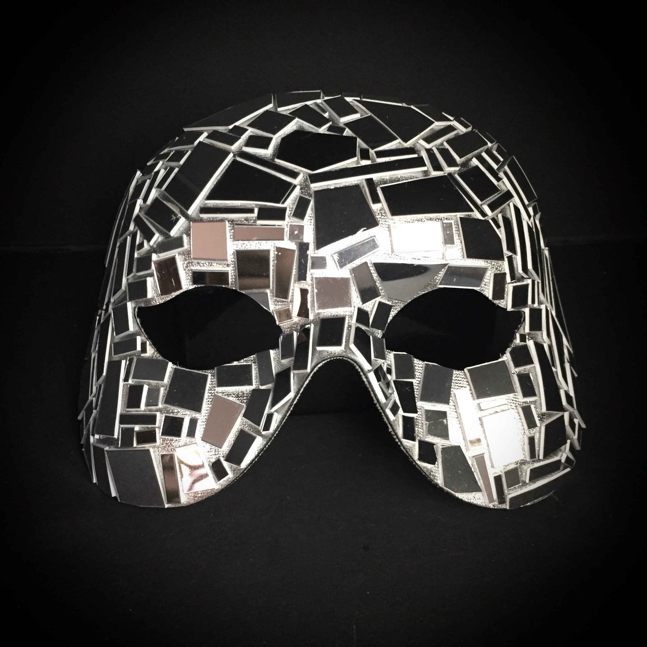Shattered Mirror Cocktail Carnival Mask - Etsy