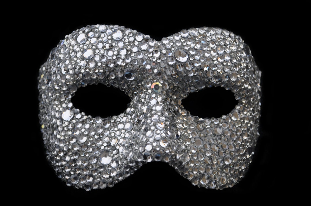 Venetian Carnival Jewelled Mask - Etsy Australia
