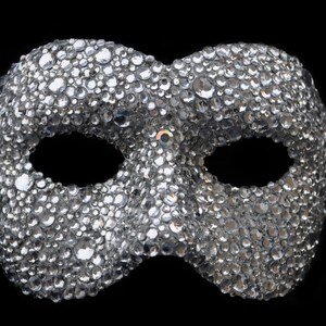 Venetian Carnival Jewelled Mask - Etsy Australia