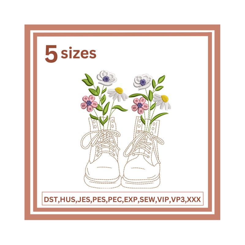 Spring Boots With Flowers - Etsy