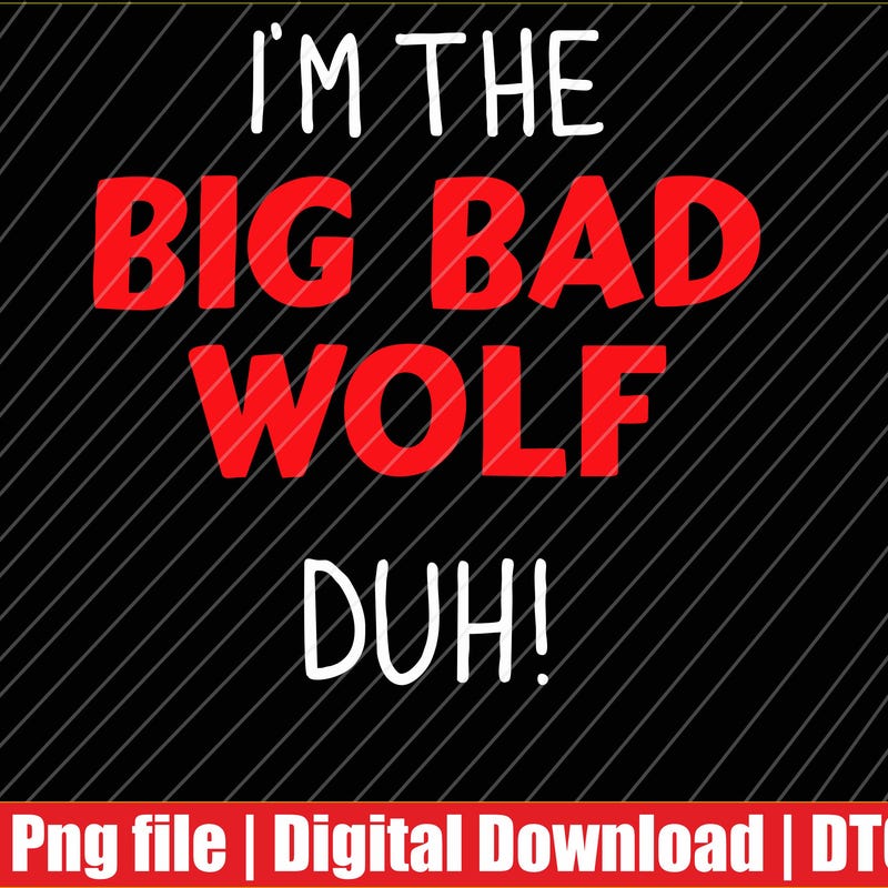 Big Bad Wolf Art Prints - Etsy