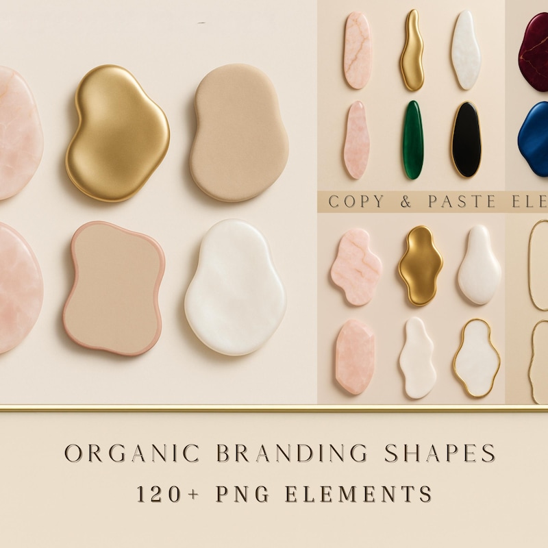 Organic Shapes - Etsy