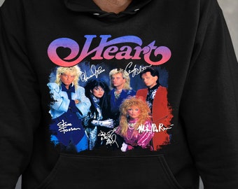 Heart Rock Band Shirt - Etsy