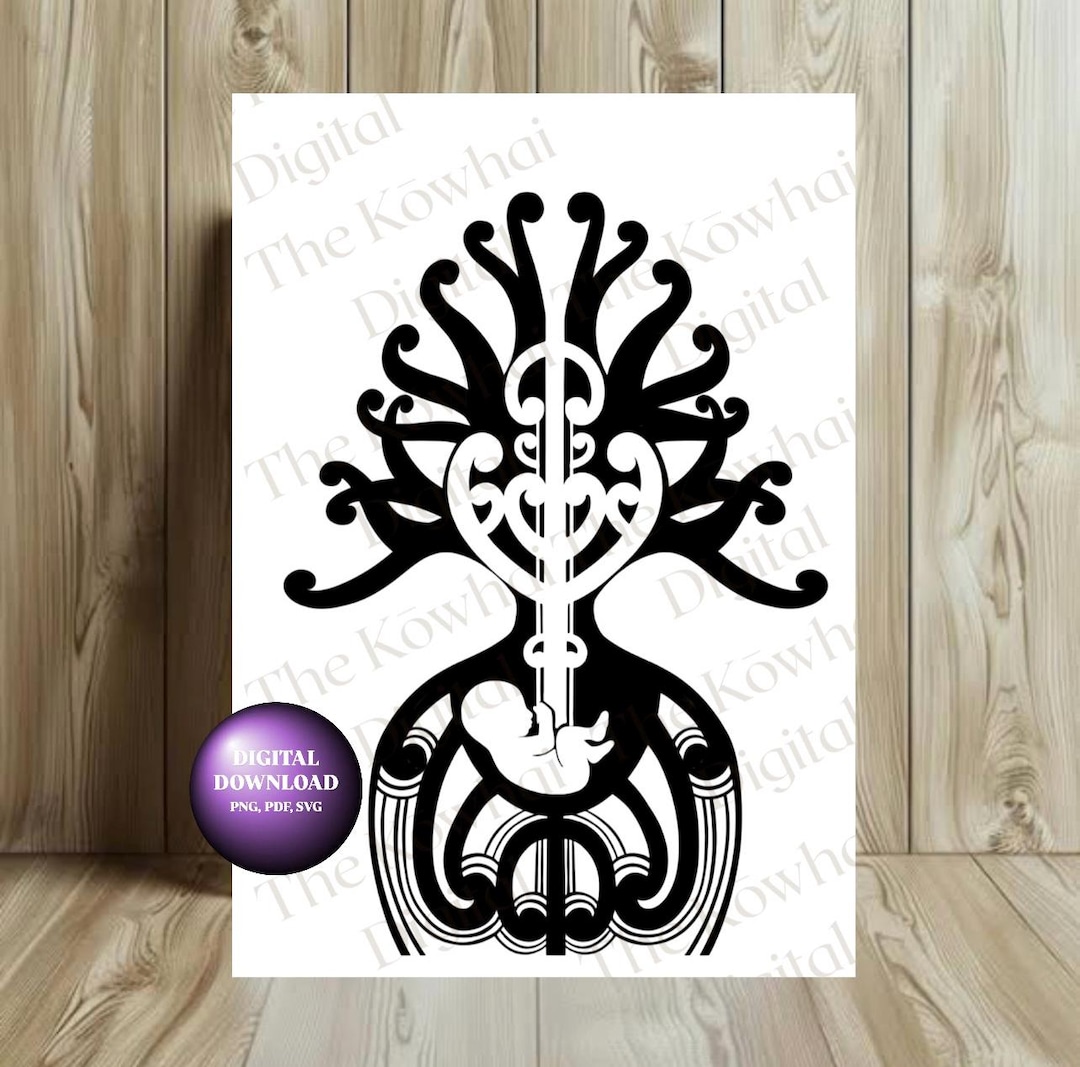 Maori Tree of Life, Maori Design, Tree of Life, Māori Tree of Life ...