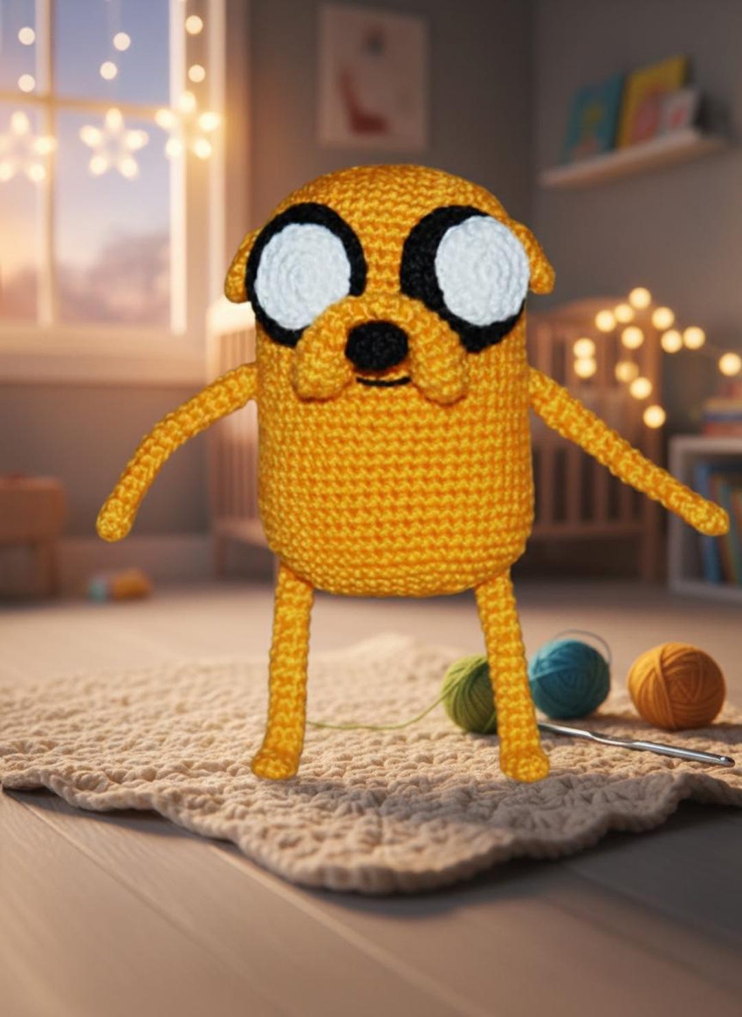 Jake the Dog Crochet Pattern: Adventure Time Amigurumi (digital PDF) - Etsy