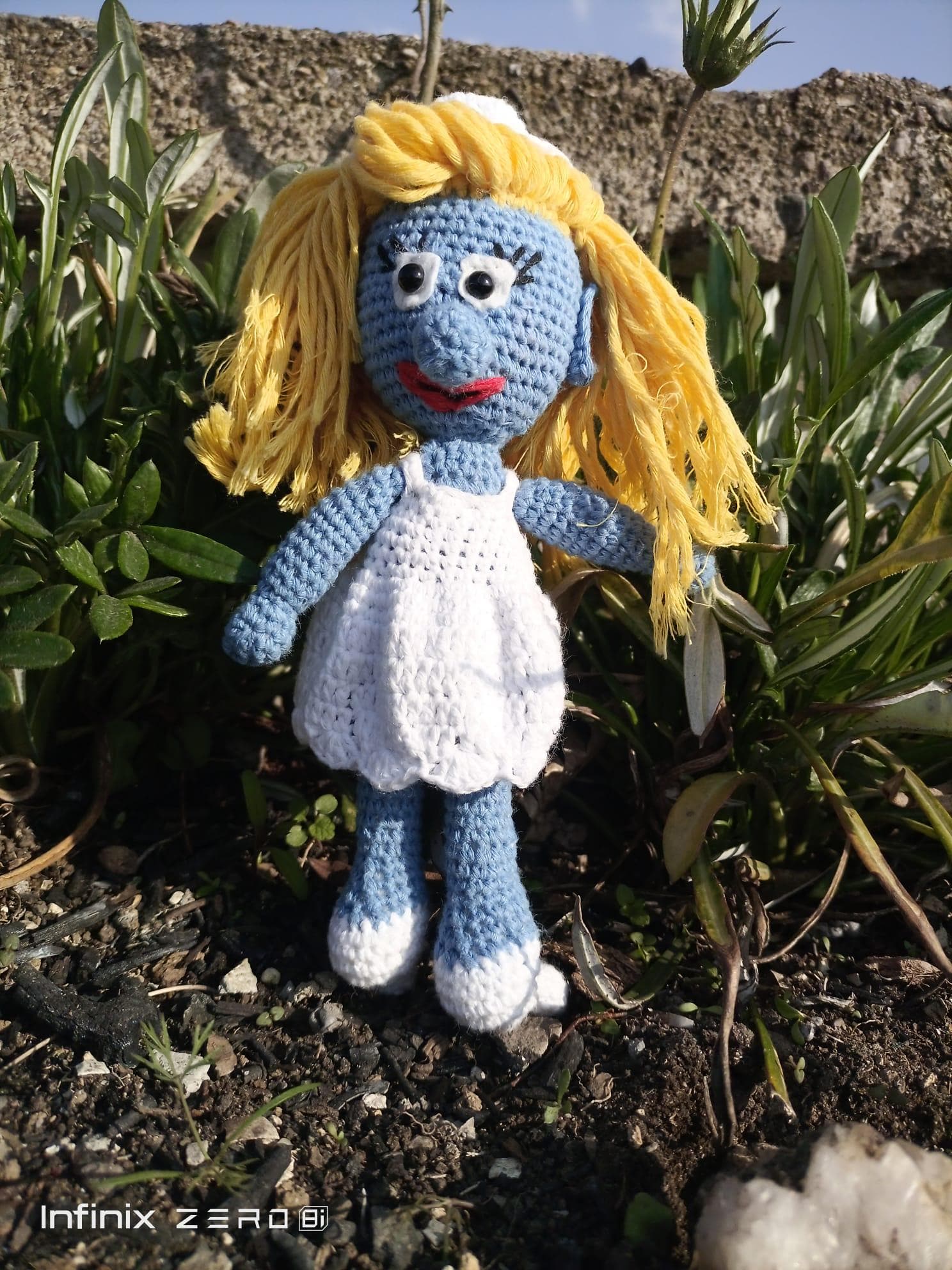 Smurfette Amigurumi Crochet Pattern: DIY Plush Toy (PDF Download) - Etsy