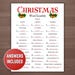 Christmas Word Scramble Game, Printable Christmas Emoji Game, Festive ...