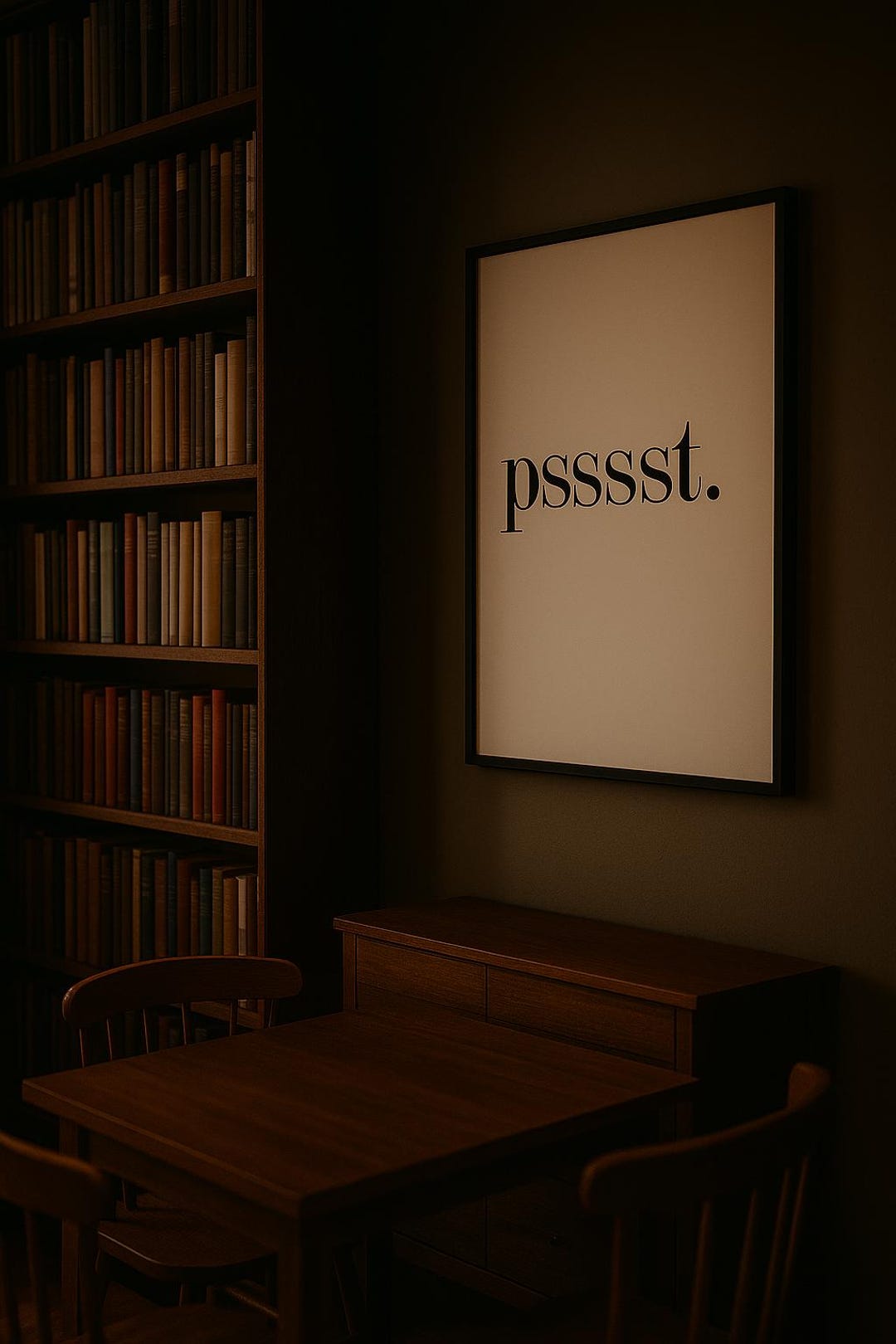 Psssst A3 Digital Download - Etsy
