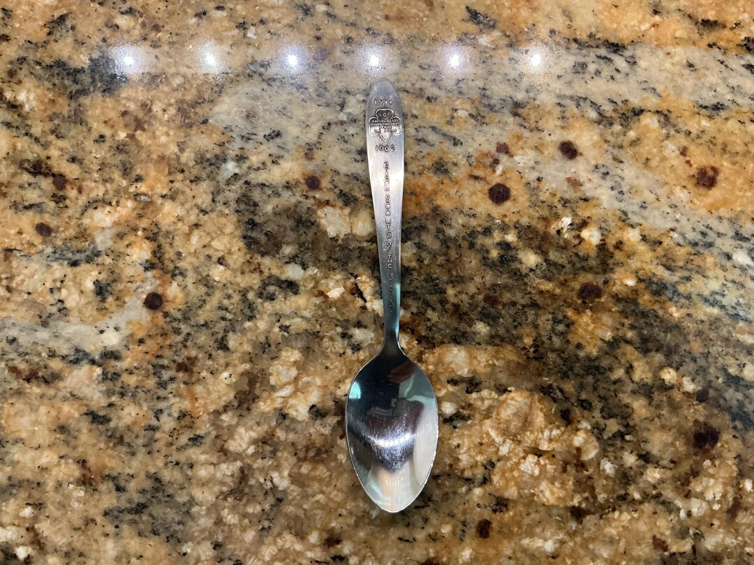 1962 50th Anniversary Girl Scout Spoon, Stainless Steel, Made in U.S.A ...
