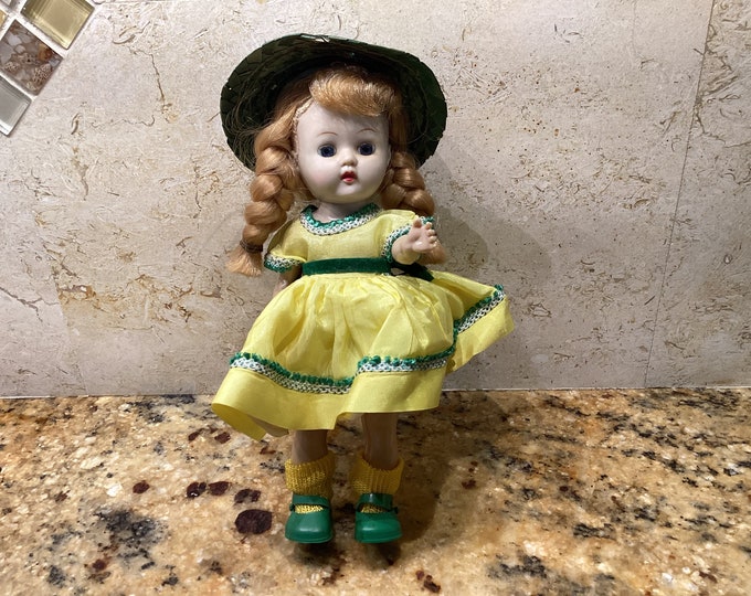8 Inch Cosmopolitan Hard Plastic Ginger Dressed Doll 1950s Etsy