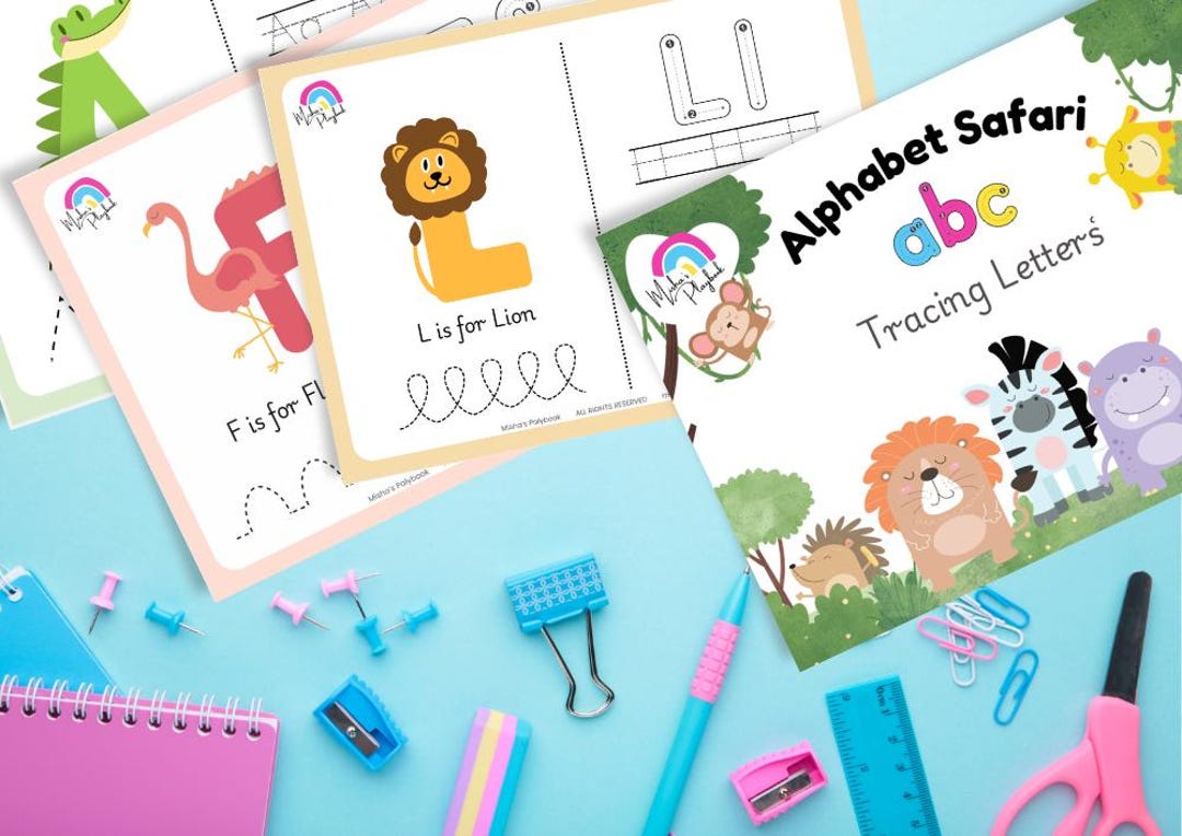 Alphabet Tracing and Activity Bundle | 100+ Pages | Letter Tracing ...