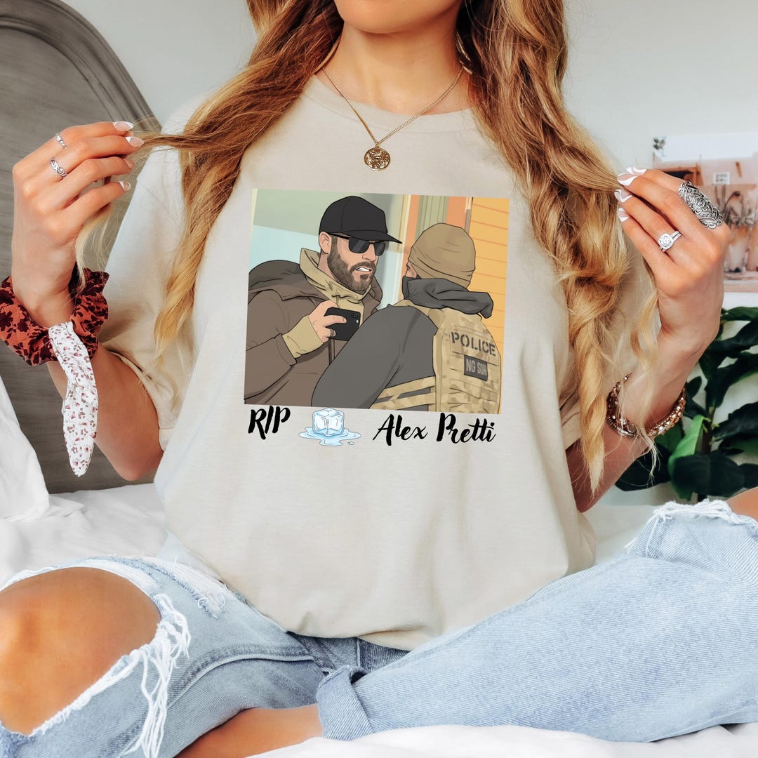 RIP Alex Pretti Shirt, Melting Ice Shirt, Justice for Alex Pretti ...