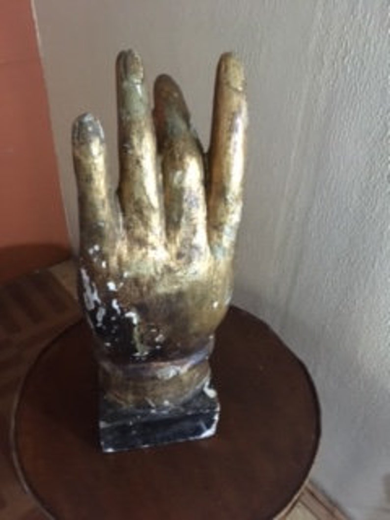 Large Buddha Hand in Darmachakra Gesture - Etsy