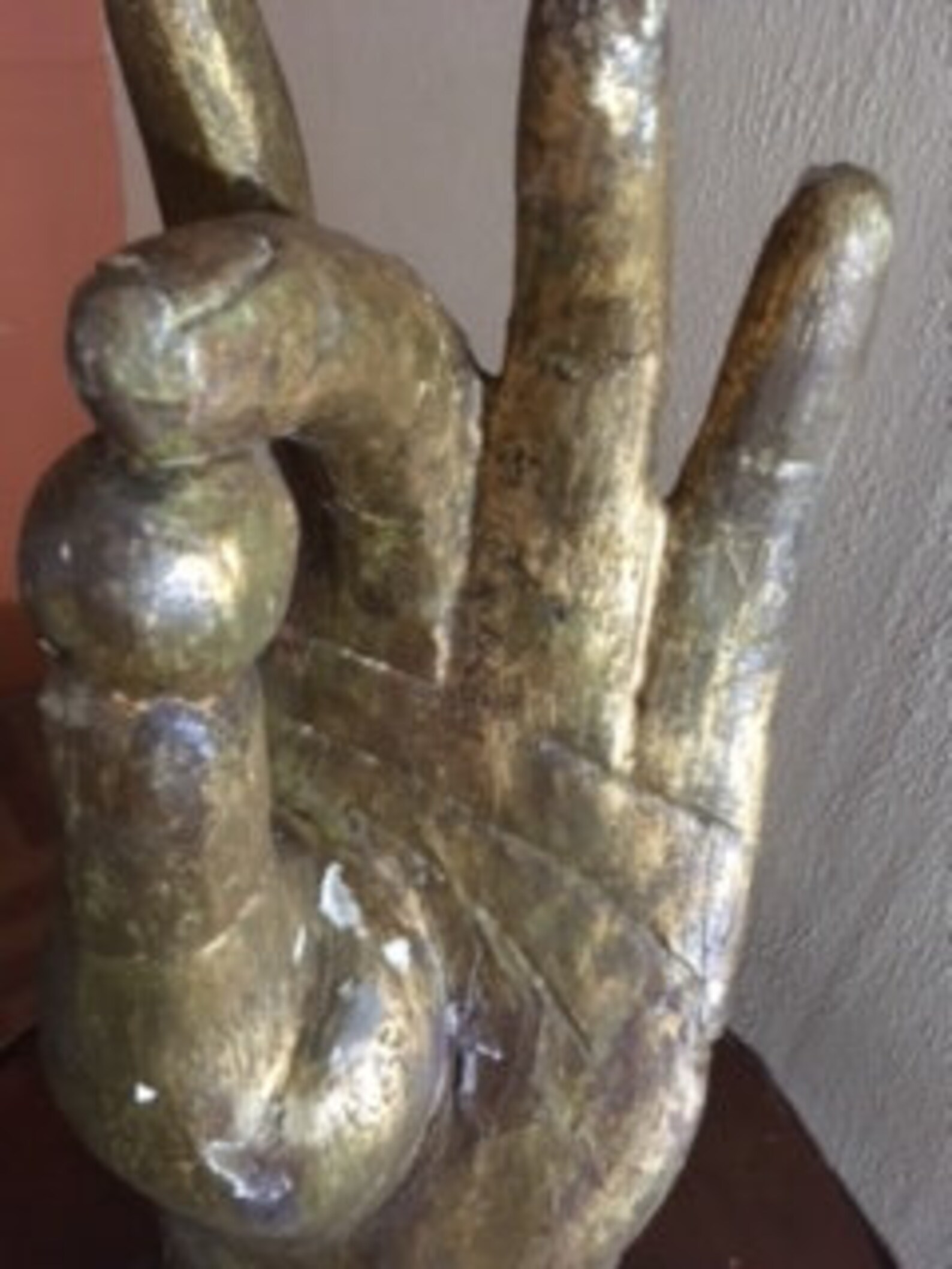 Large Buddha Hand in Darmachakra Gesture - Etsy