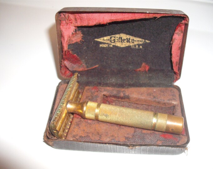 Gillette Vintage Razor 1930's - Etsy