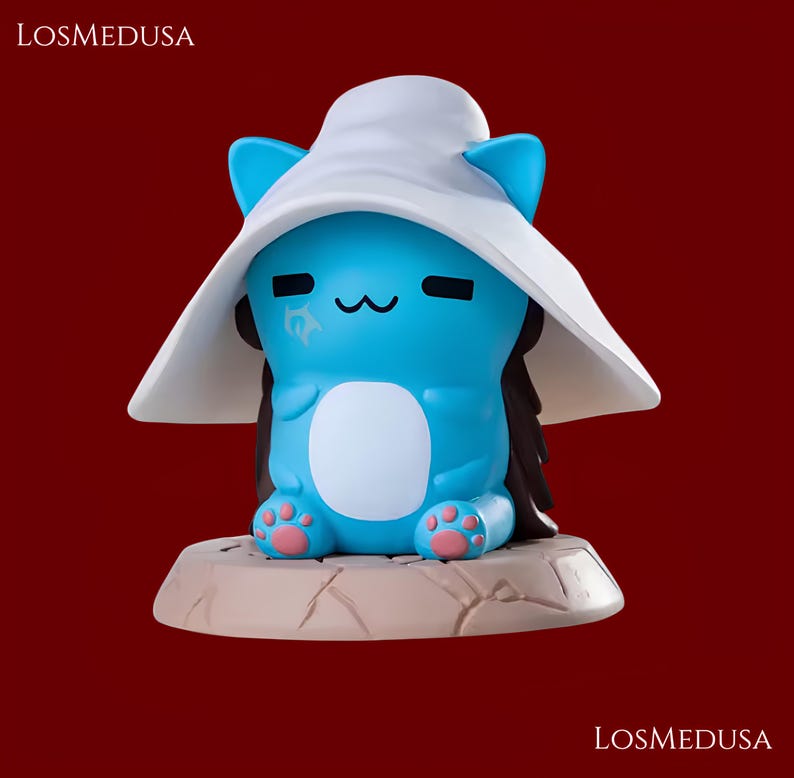 Elden Ring Miniature Figures | Elden Ring Game Mini Ranni, Cat, Melina ...