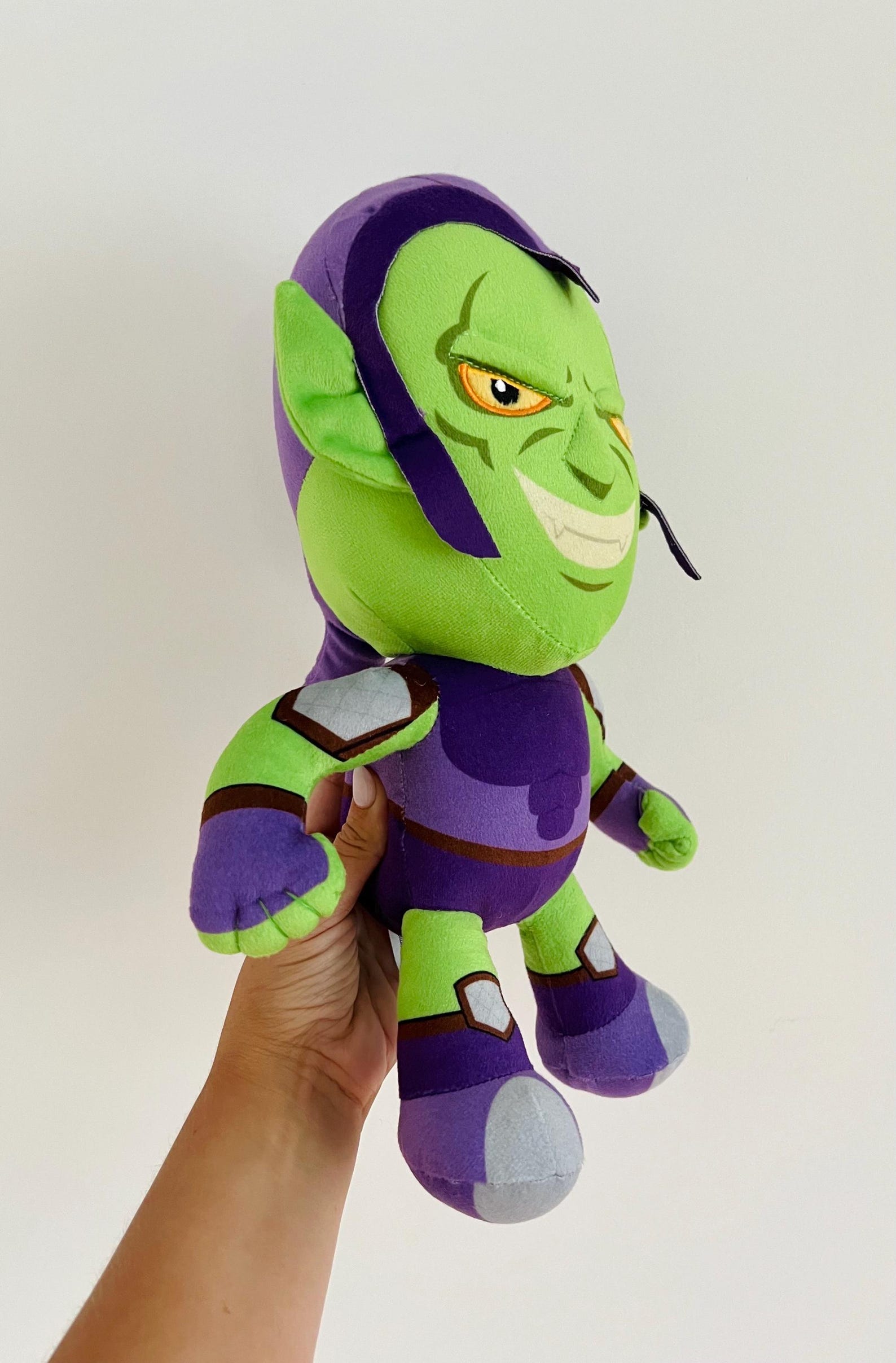 Green Goblin Plush Toy| Baby Boy Gift| Spider Man Plush| Toddler Toy ...