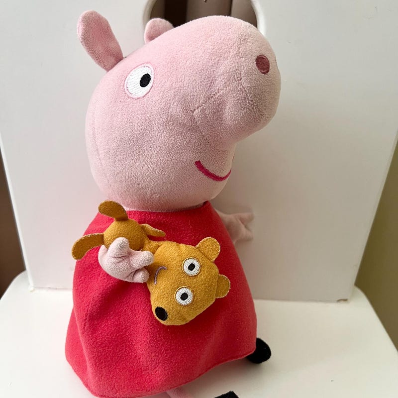 Peppa Pigs Teddy Bear - Etsy